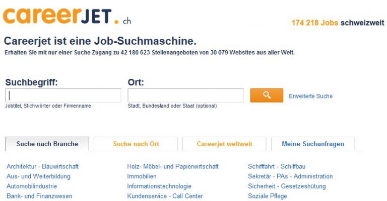 www.careerjet.ch – Die Besten Jobportale in der Schweiz – Careerjet Job ...